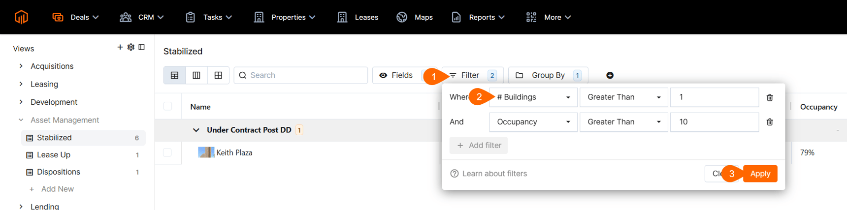 Add Filters to Views